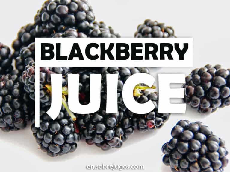 Blackberry Juice: 3-Step Recipe and Benefits