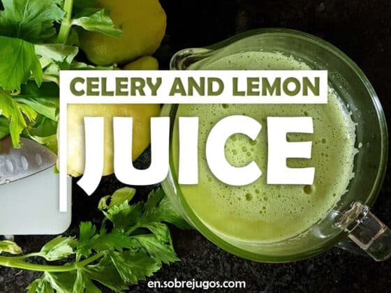 Celery and Lemon Juice: Recipe and Benefits
